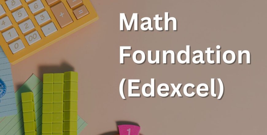 Math Foundation – IGCSE Online